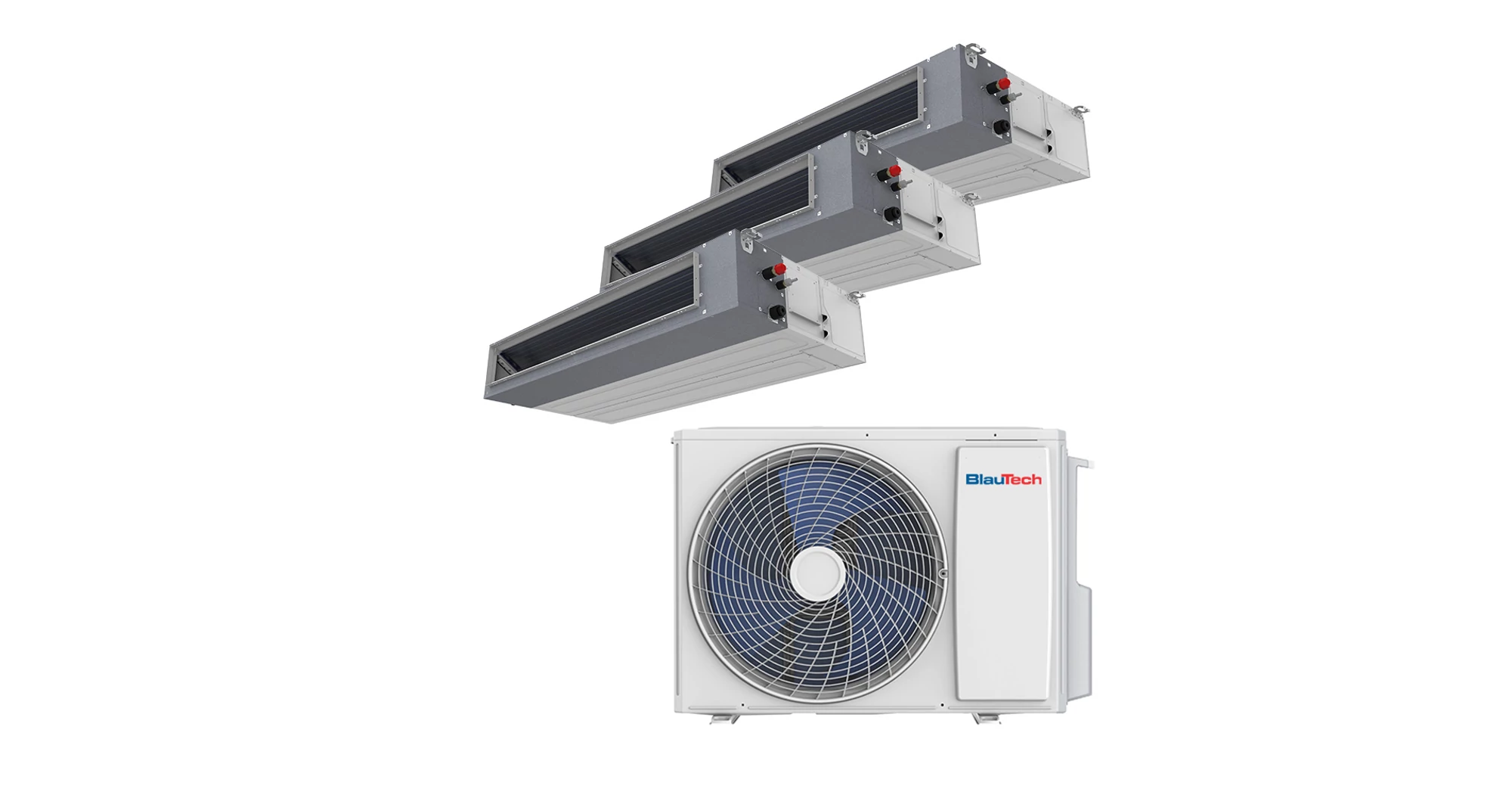 Aparat aer conditionat multisplit 36000 BTU pentru 3 incaperi 3 x 12000 ...