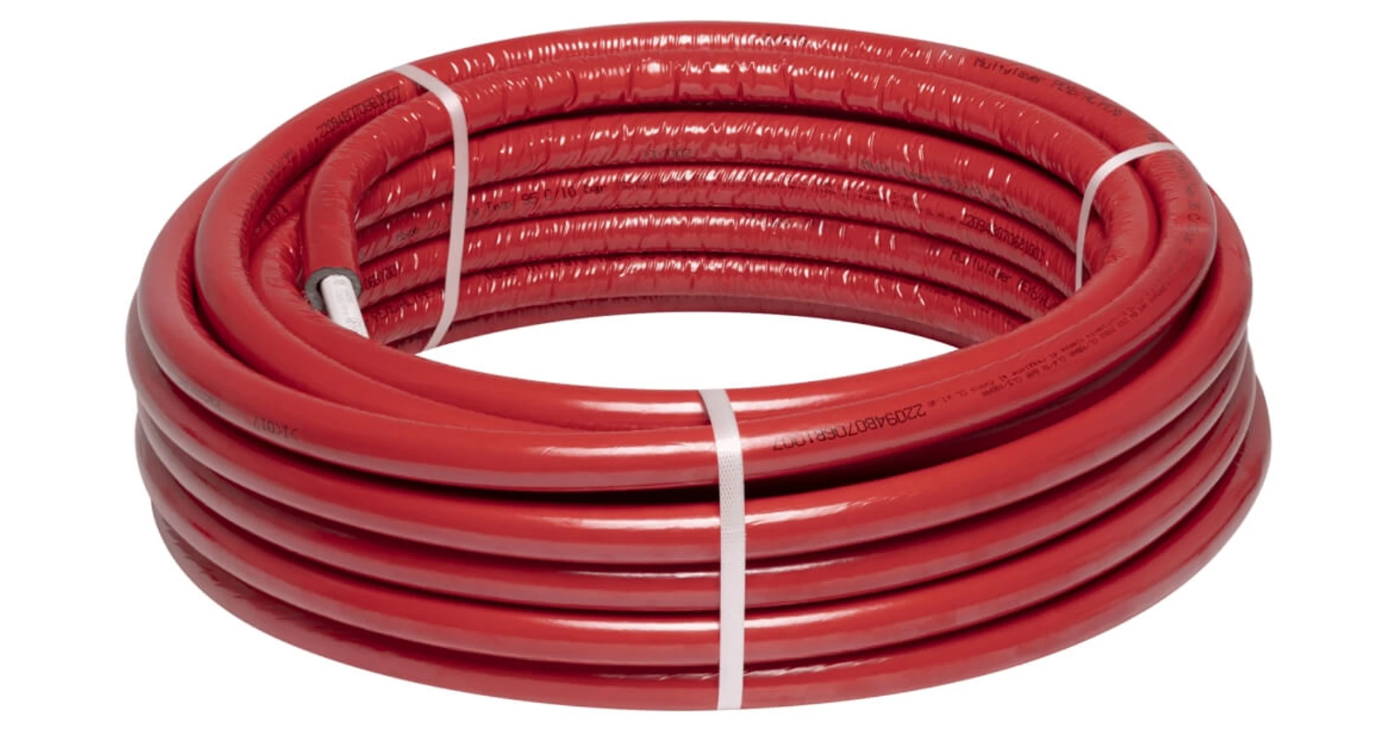 Teava multistrat PEX-AL 20 x 2 APE izolata rosu