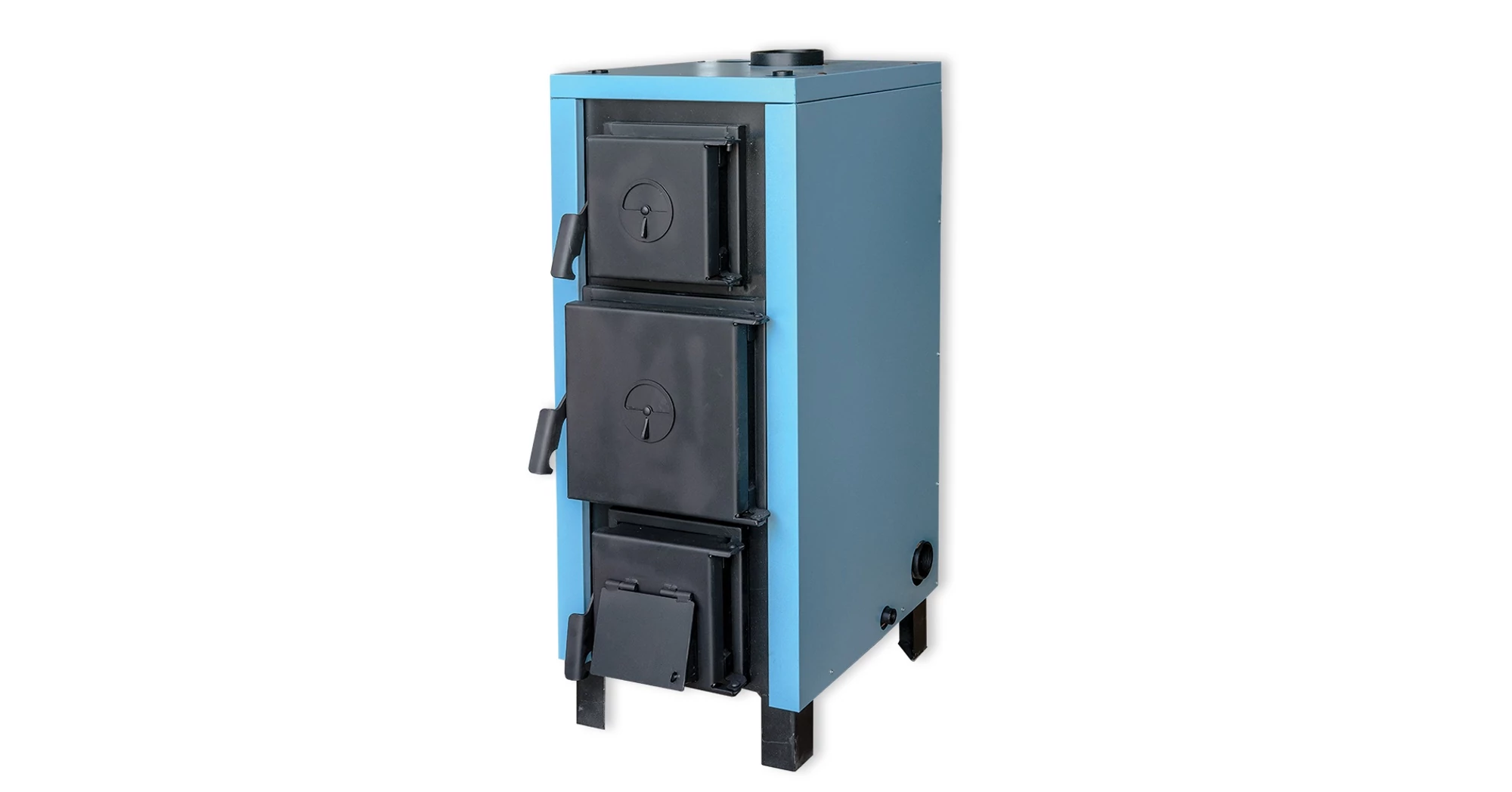 Cazan pe lemn din tabla otel, HeizTech Basic, 27 kW | Melinda Instal