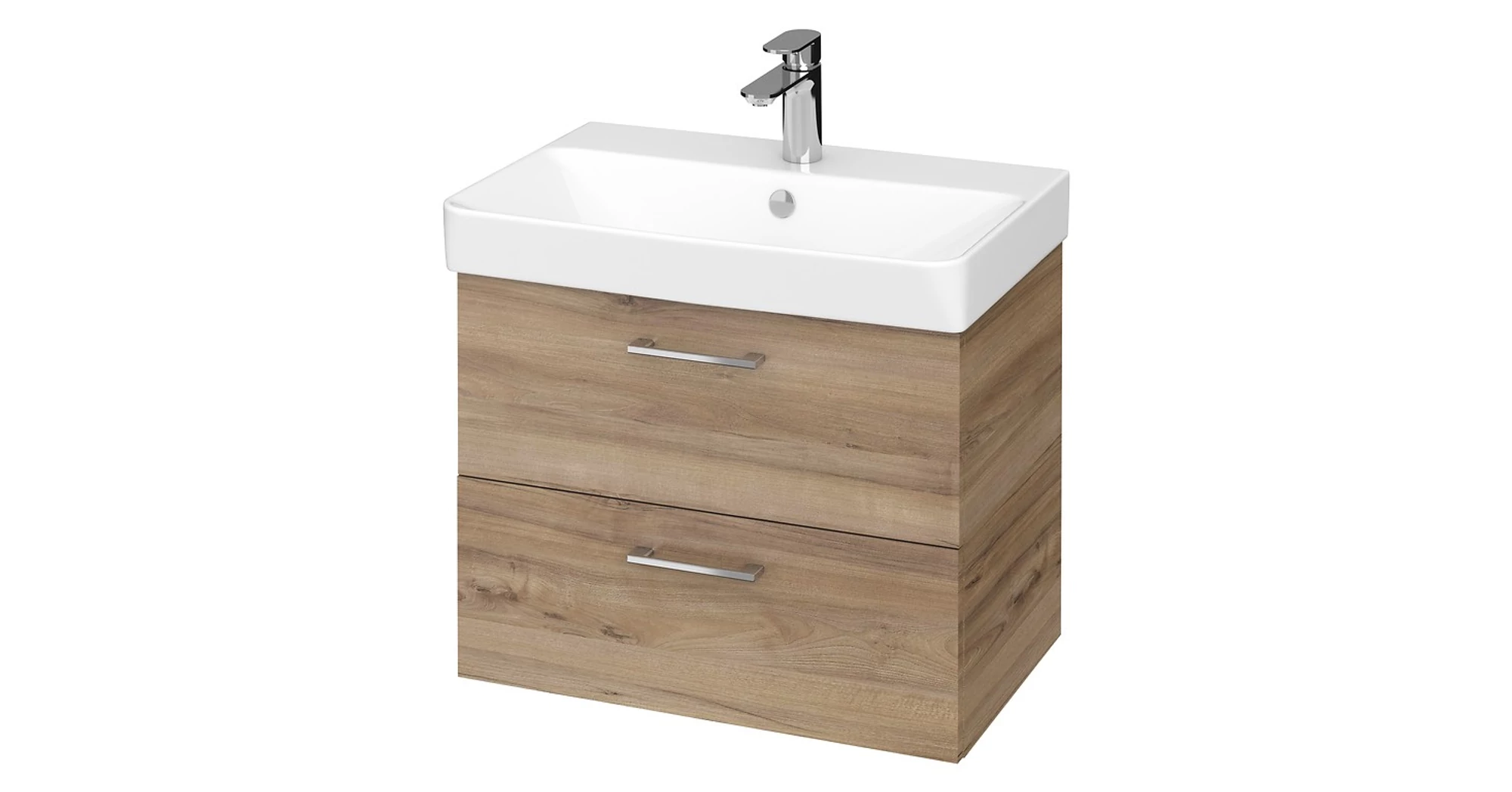 Set dulap si lavoar B280 LARA MILLE SLIM 60 nuc S801-319-DSM Cersani