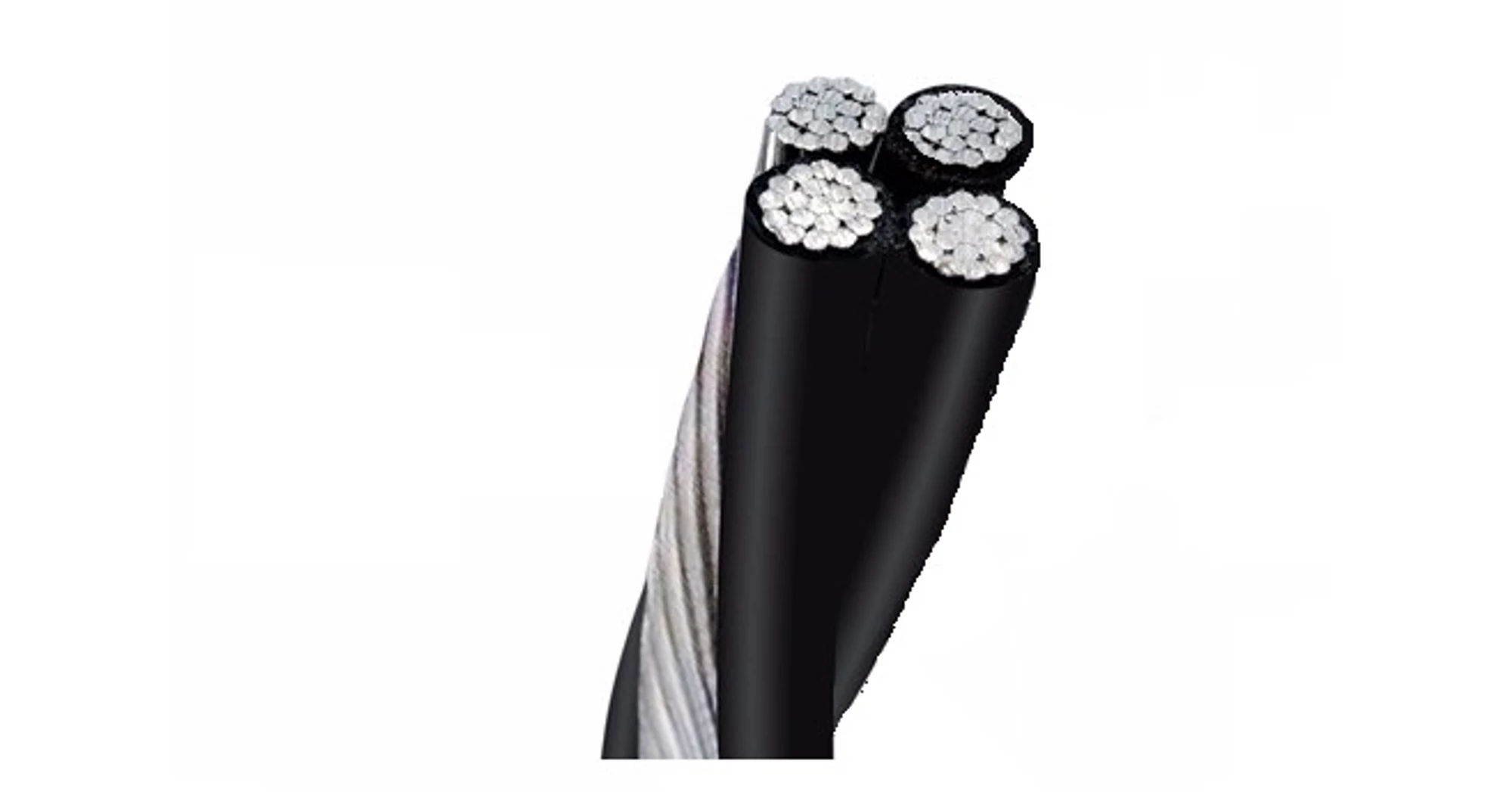 Cablu din aluminiu torsadat cu izolatie PVC TYIR/T2XIR 3 x 25 +16 mmp