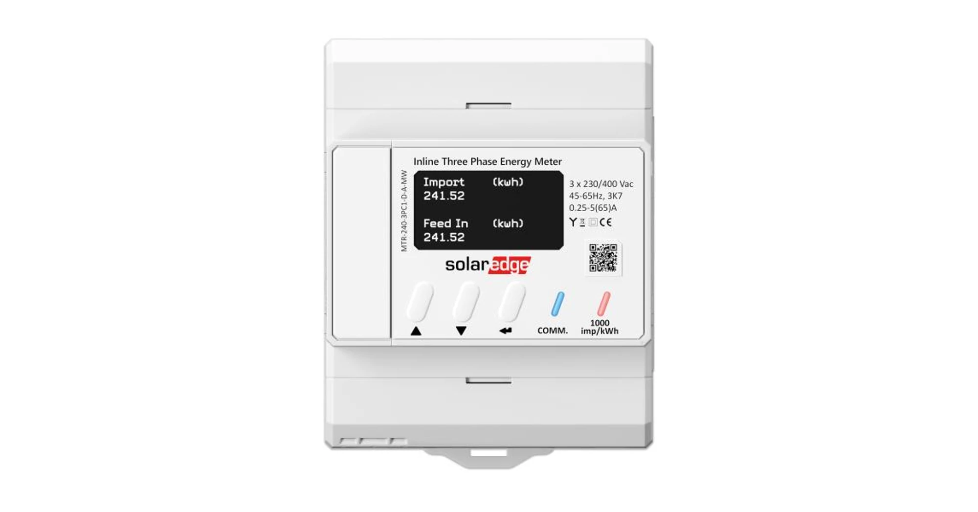 Contor de energie 1PH/3PH 230/400V 65A MTR-240-3PC1-D-A-MW SolarEdge